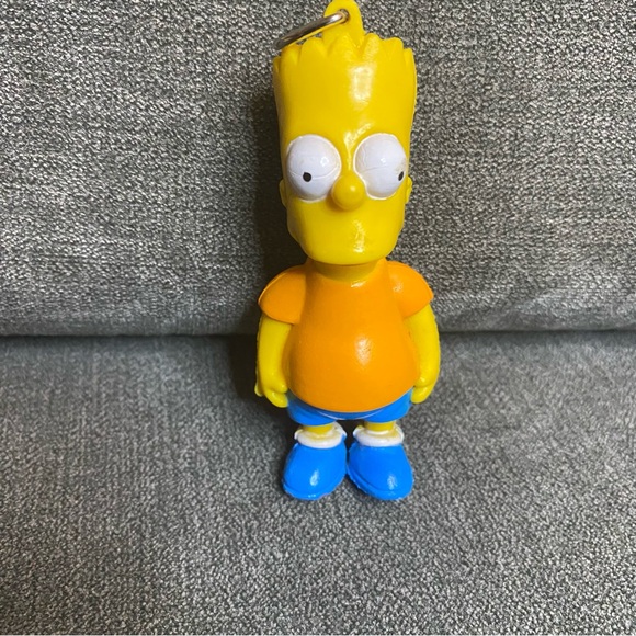 Toys | Vintage Bart Simpson Rare Orange Shirt 199 Matt Groening 20th ...